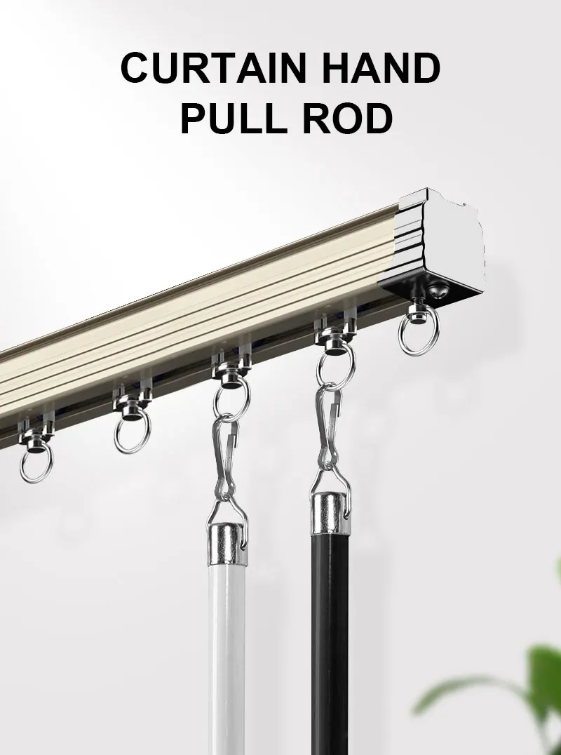 Heavy Duty Aluminum Curtain Batons - Durable & Stylish