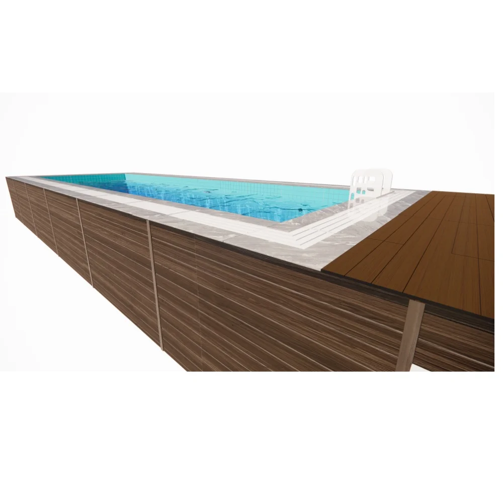 FRP SMC Container Swimming Pool Prefab Fiberglass Shipping Container ...