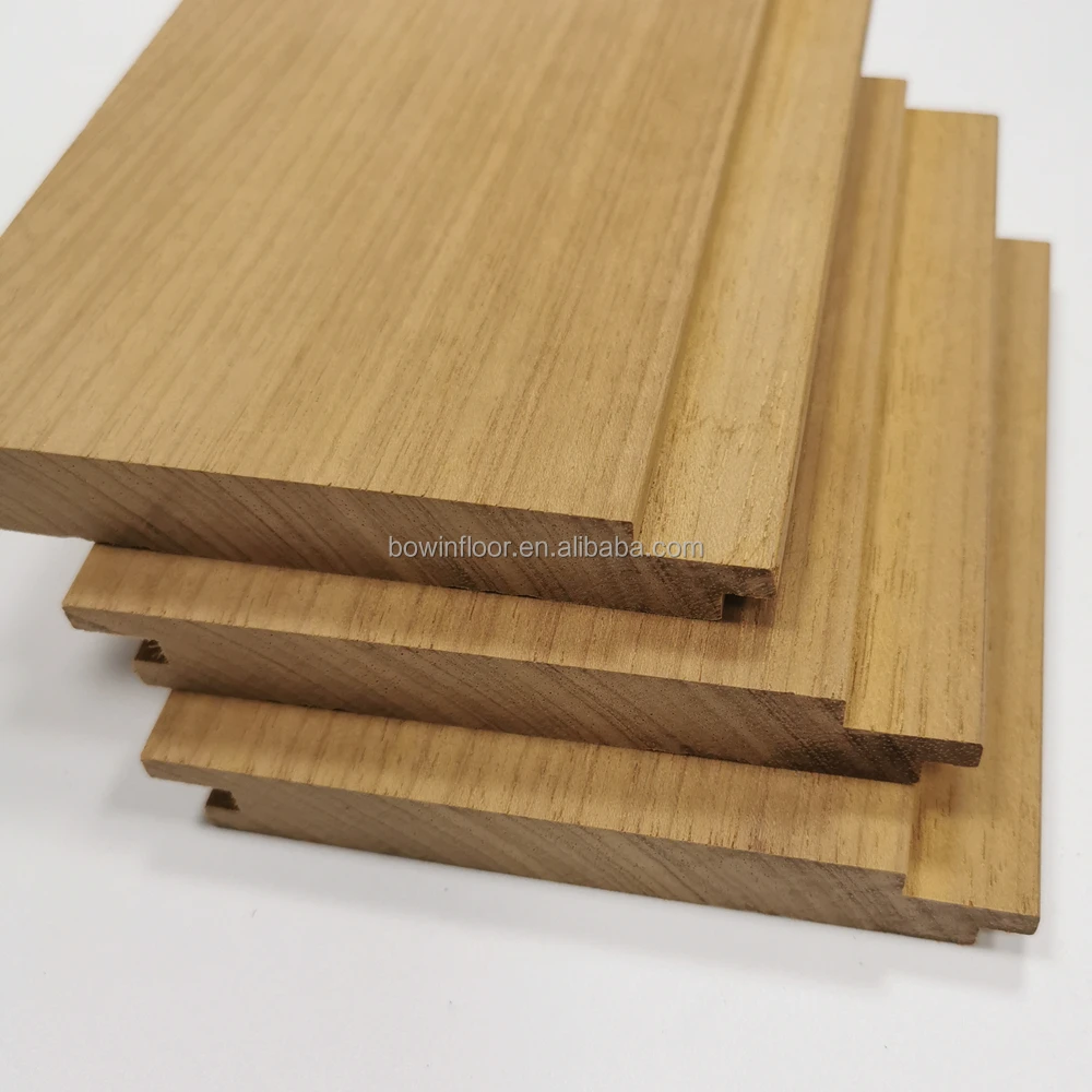 All Weather Teak Outdoor Solid Wood Cladding - Buy Teak Solid Wood ...
