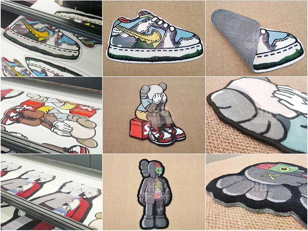 Game Disc Rug for Living Room - HALO 2, Minecraft, & More