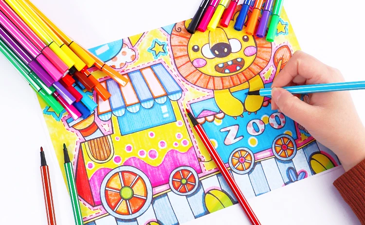 Foska Watercolor Pens - High Quality Art Markers for Kids