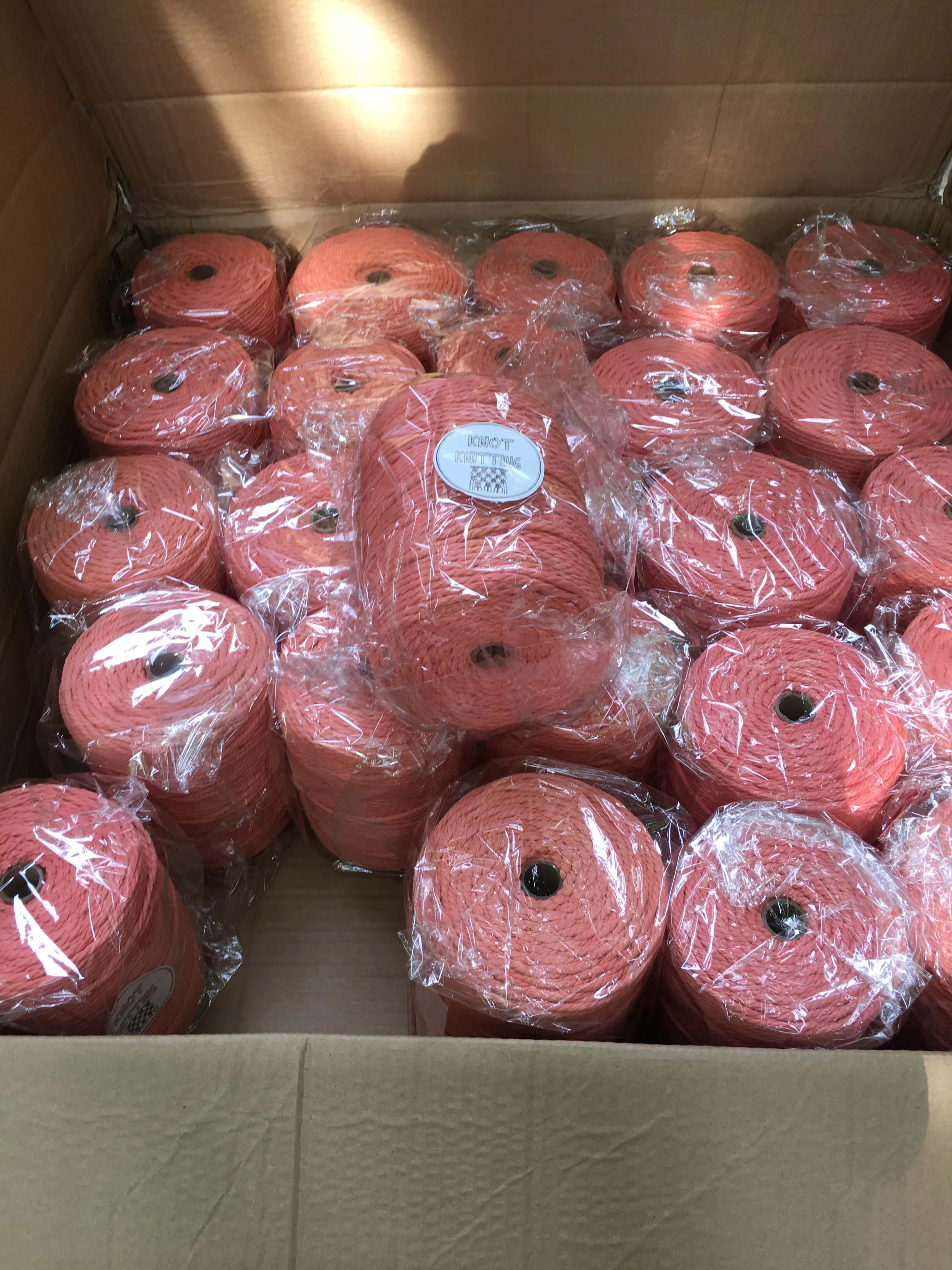 7mm Single Strand Cotton Rope Super Soft Macrame Rope Cotton Cord - Buy ...