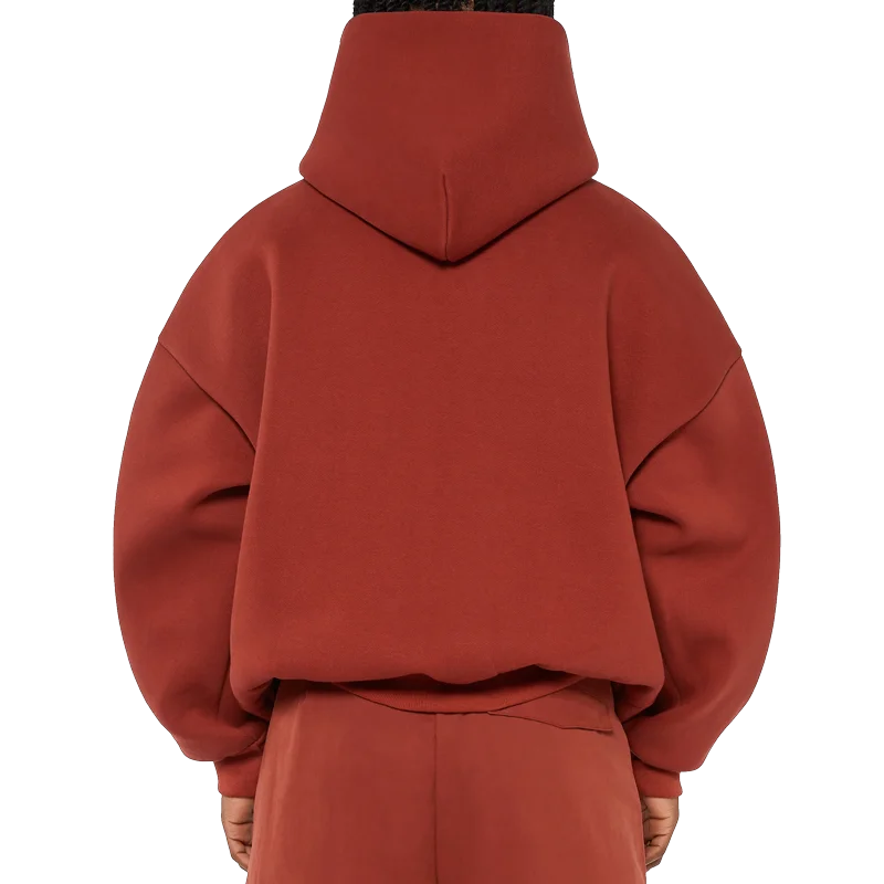 Plain Thick 500/400gsm Boxy Blank Hoodie - Men's Oversized Fleece