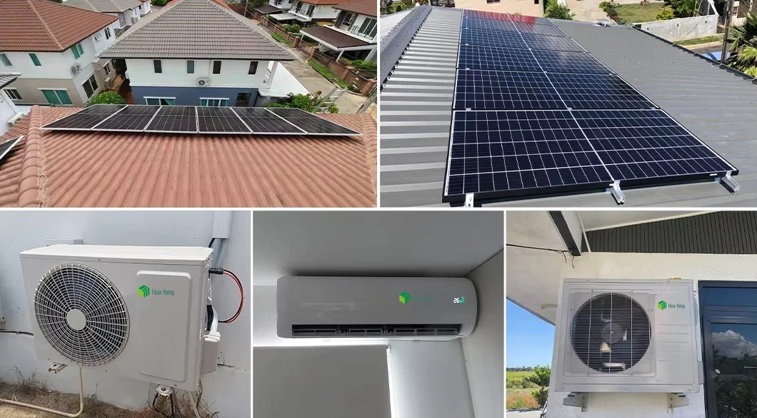 12000 Btu AC/DC Hybrid Solar Air Conditioner - Efficient Cooling