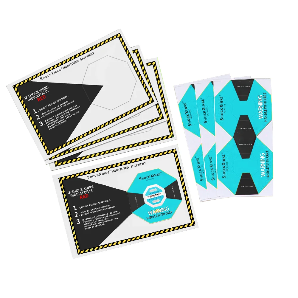 Shockactionshock Indicator Impact Label Damage Sensor Label 10g ...