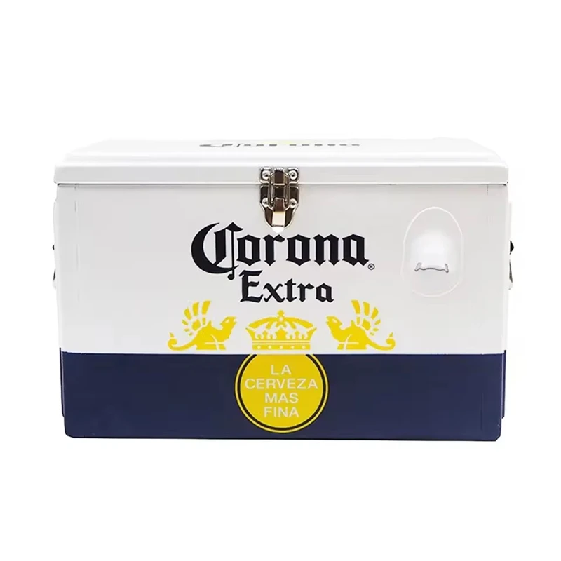 Custom 20L Corona Extra Logo Beer Ice Cooler Box Premium Beverage Tubs ...