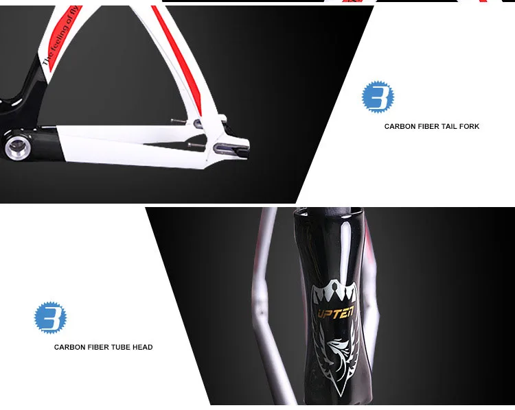 Custom Disc Wheel Bike Professional Carbon Fiber Fixed Gear Bicycle ...