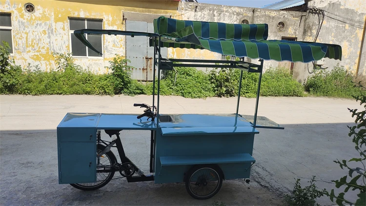 Customized Food Vending Cart Trikes - Durable & Versatile