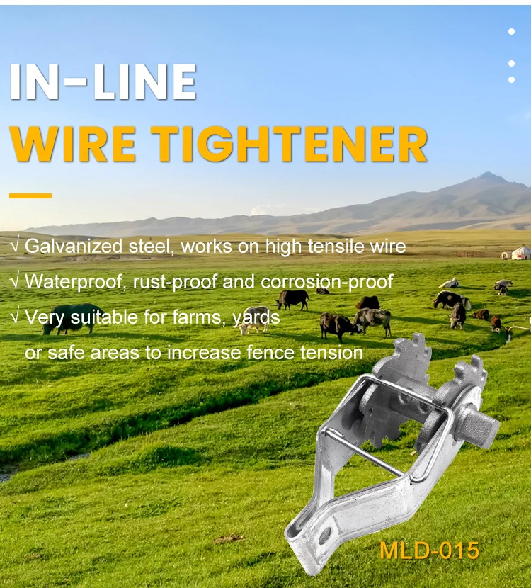 Lydite Oem High Tension In-line Ratchet Wire Strainer Electric Fence ...