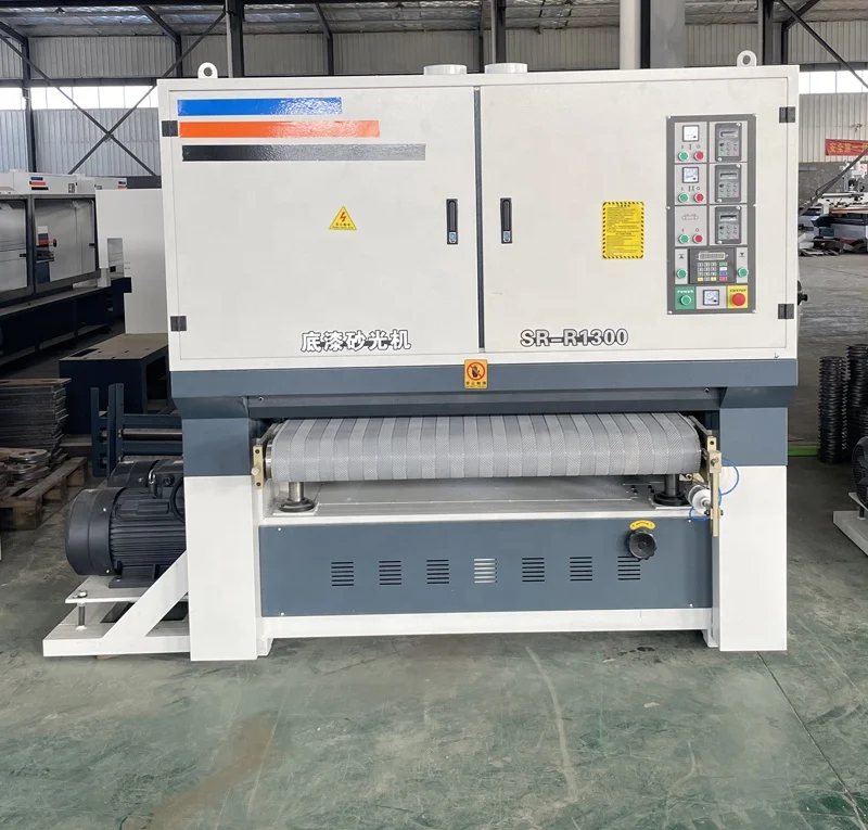 Woodworking Brush Sanding Machine Automatic Combination Door Cabinet ...