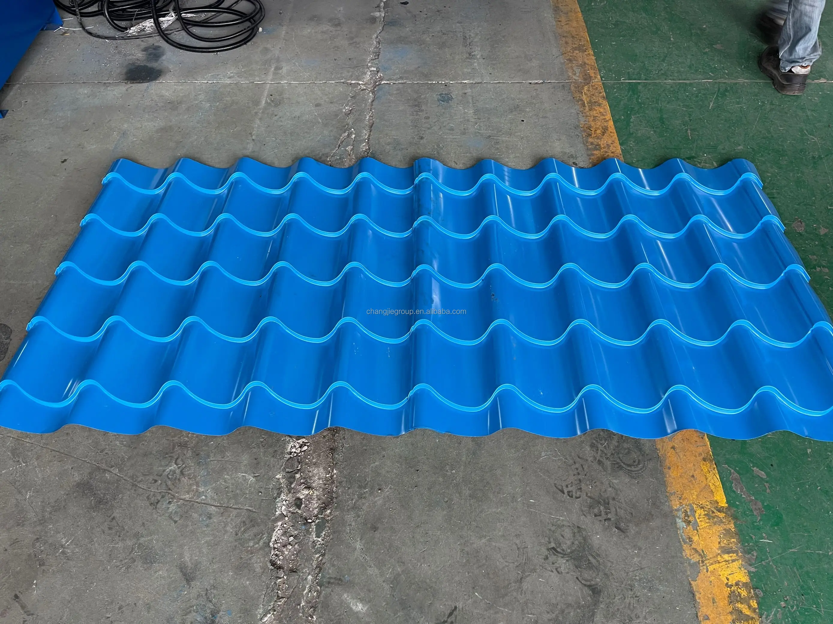 Ibr Roof Sheet Making Trapezoid Roof Sheet 3 Rib Color Steel Aluminum ...