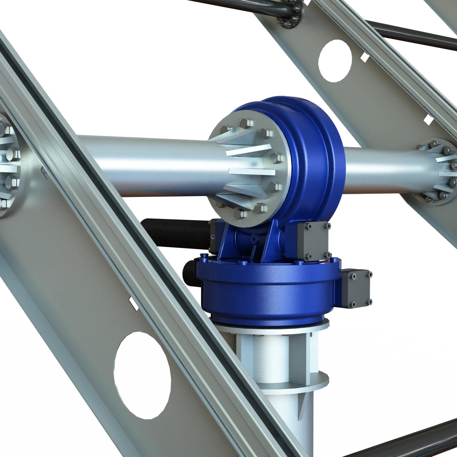 Dual Axis Solar Tracker - Maximize PV Efficiency & Durability