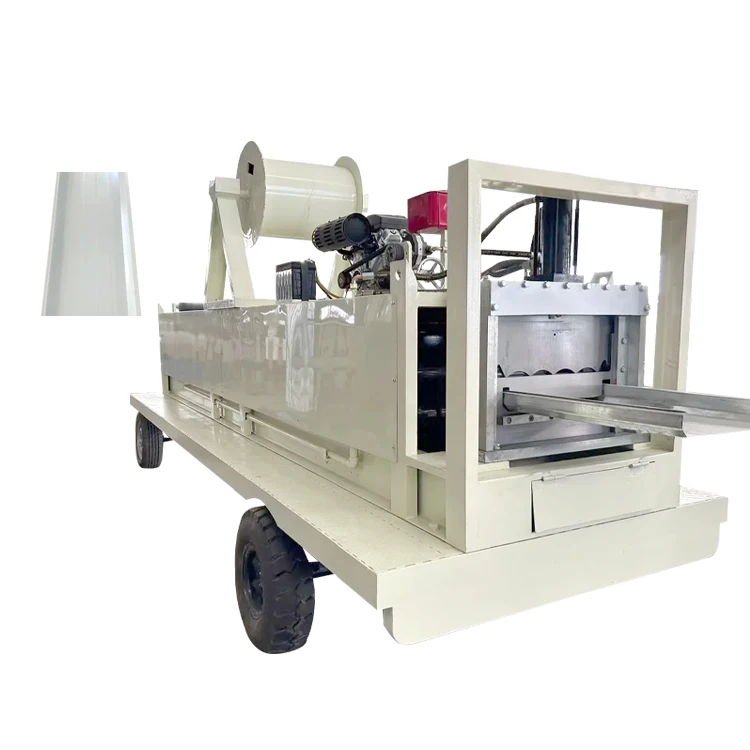 ZTRFM Portable Standing Seam Roofing Sheet Machine with Trailer ...