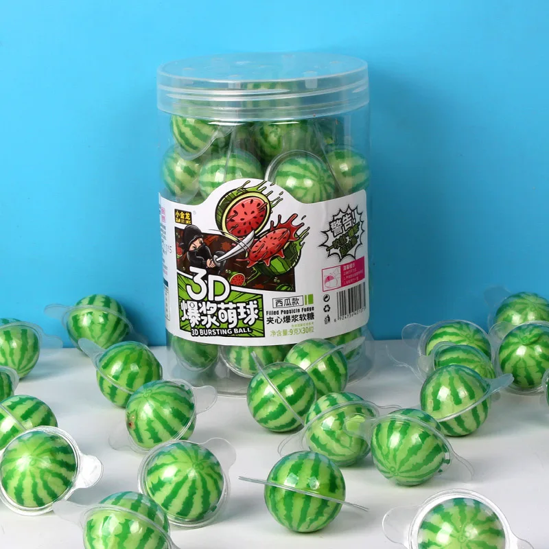 Creative Candy 3d Cute Ball 11g Explosive Jelly Sandwich Soft Candy ...