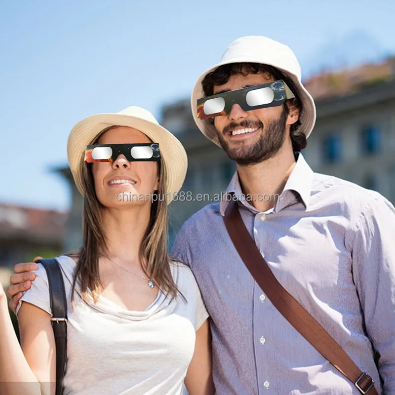 Dedicated for Watching Solar Eclipses Viewing Sunglasses Paper Solar ...