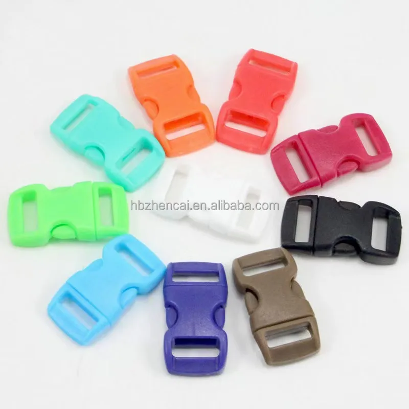 10mm Small Black Plastic Clip Buckle Recycled Strap Belt with Printed ...