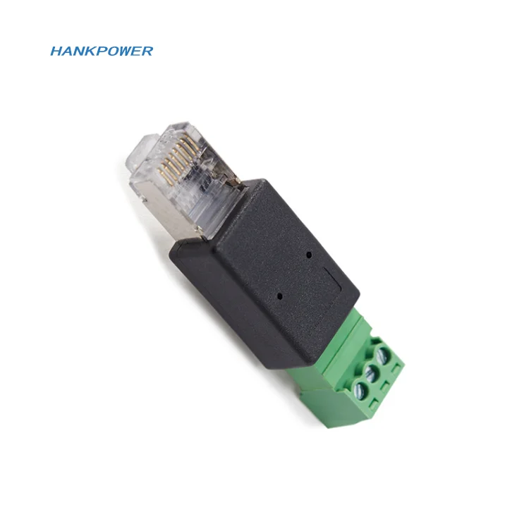 Rj45 To Rs485 3-pin Screw Connector | Oem Customizable Connector