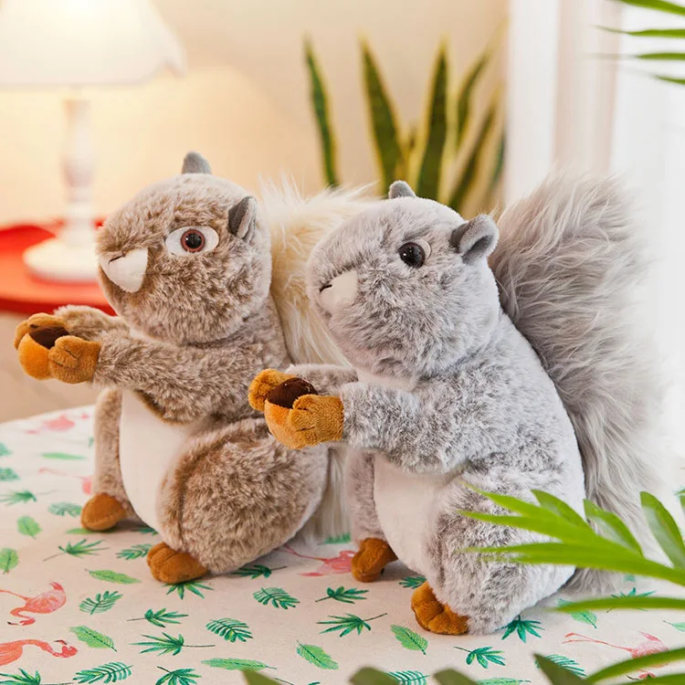 Mini Stuffed Squirrel Plush Toys - Lovely Birthday Gifts