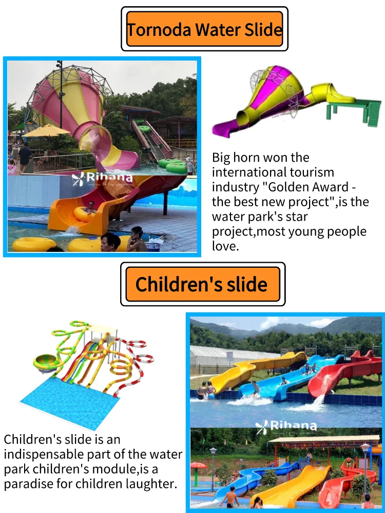 Designing Outdoor Aqua Park - Water Park Plan for New Project