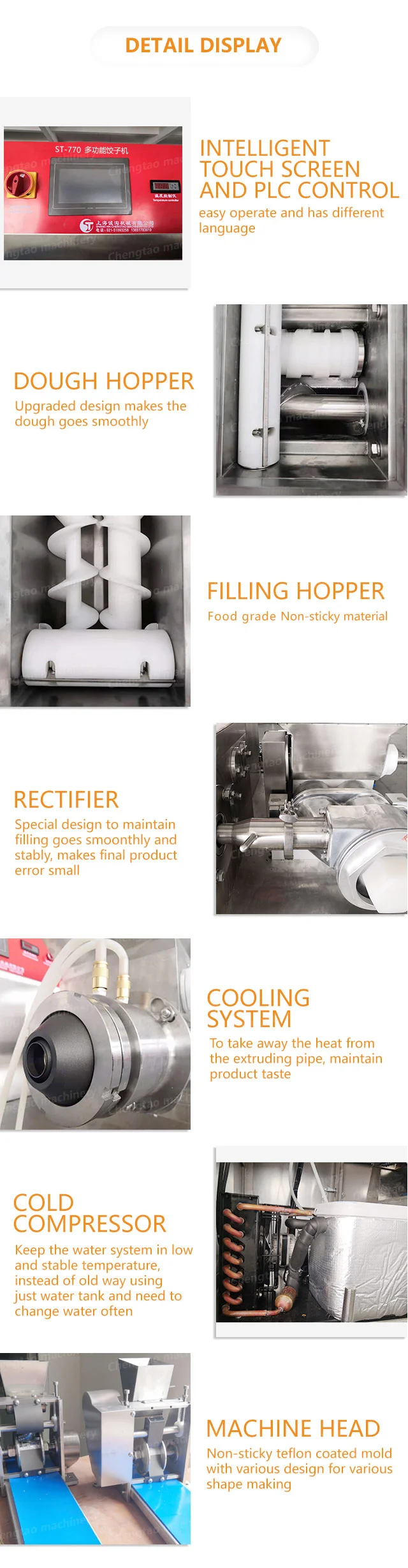 2023 Industrial Dumpling Machine - High-Accuracy Pierogi Maker