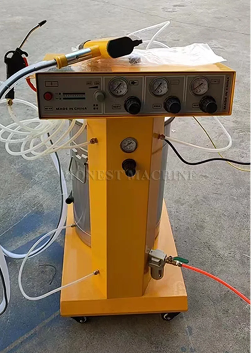 Electrostatic Portable Powder Coating Machine / Electrostatic Powder ...