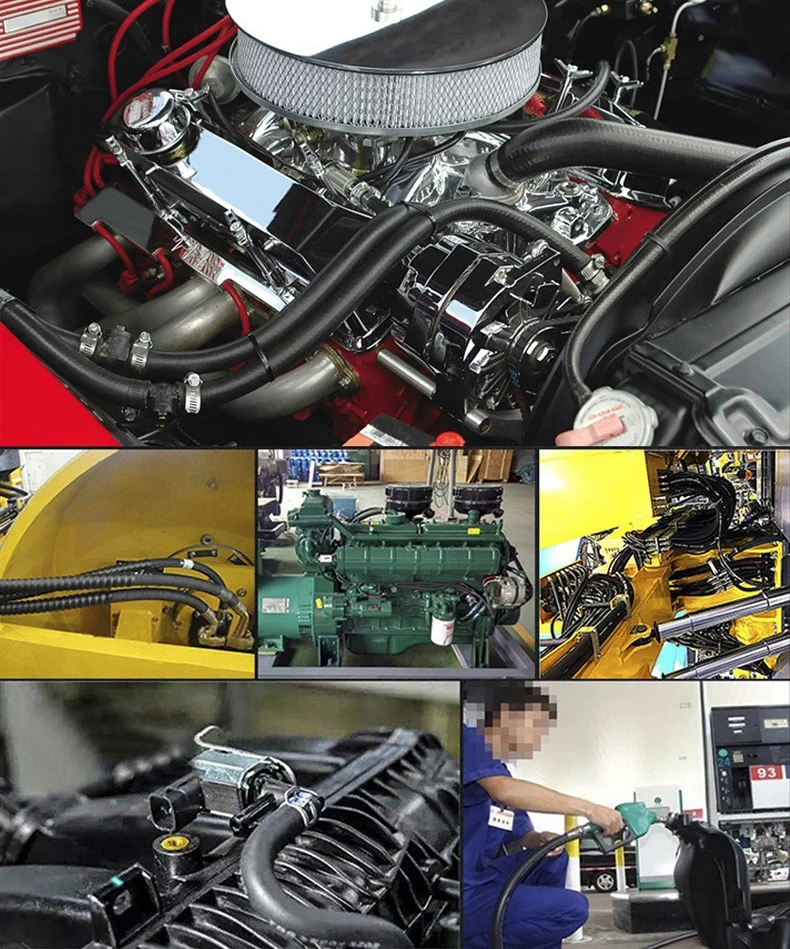 Auto Engine Water Rubber Pipe Cooling System Universal Coolant Rubber ...