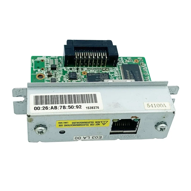 C32c824541 Ub-e03 Ethernet Interface For Epson Tm-u220pb T81 U288 T82ii ...