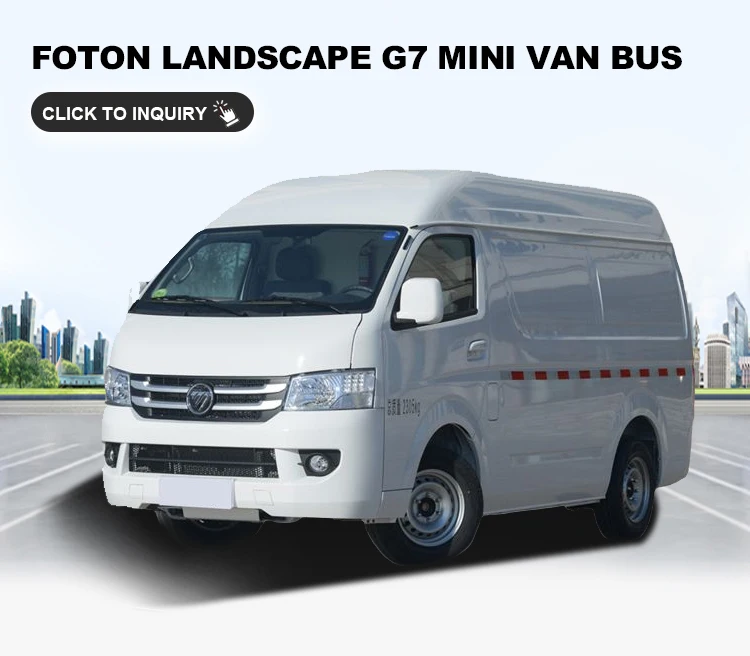 Luxury Foton Landscape G7 Ev Electric Car Cs2 Cargo Van 4x2 Passenger ...