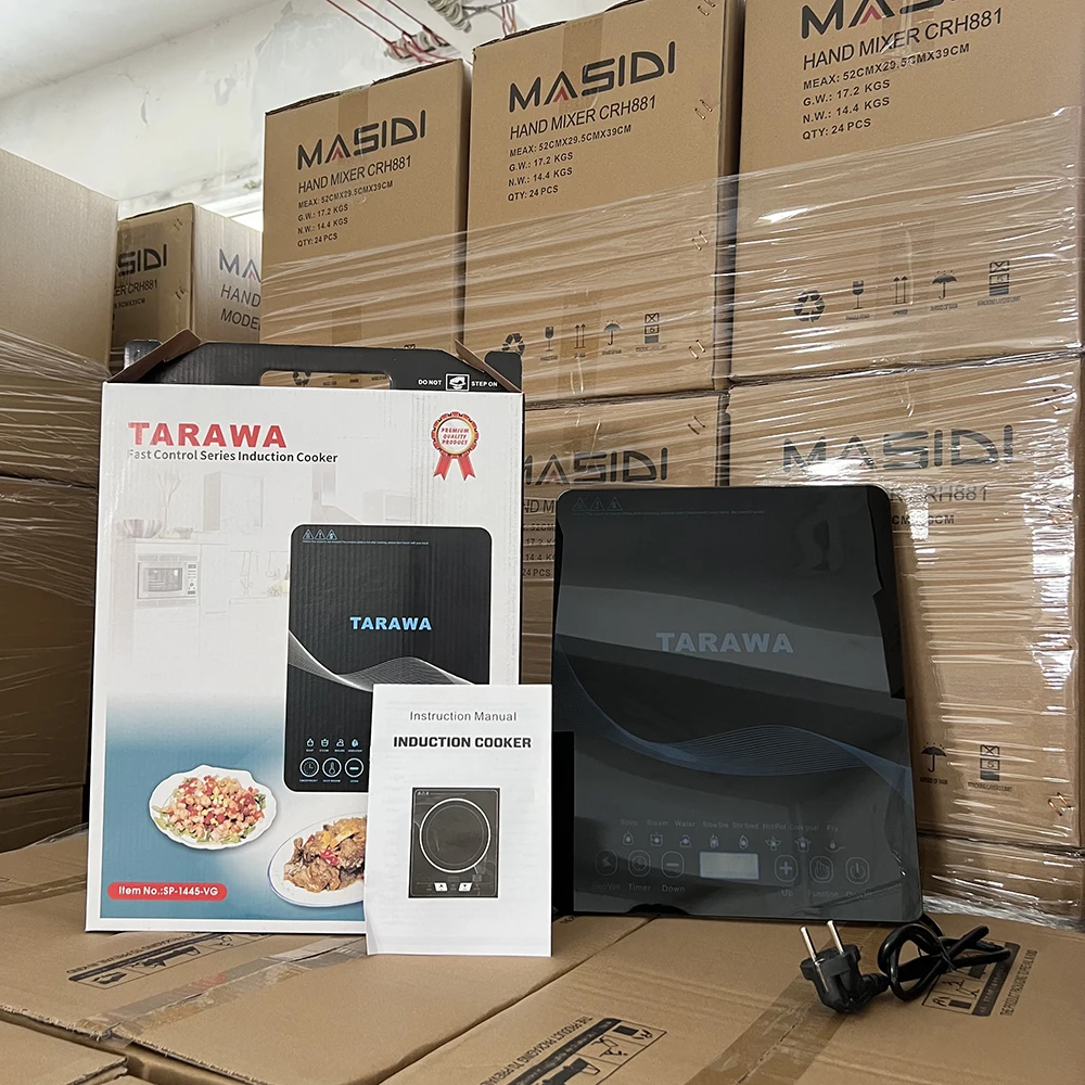 2200W TAWARA Electric Cook Top - Durable Induction Heating