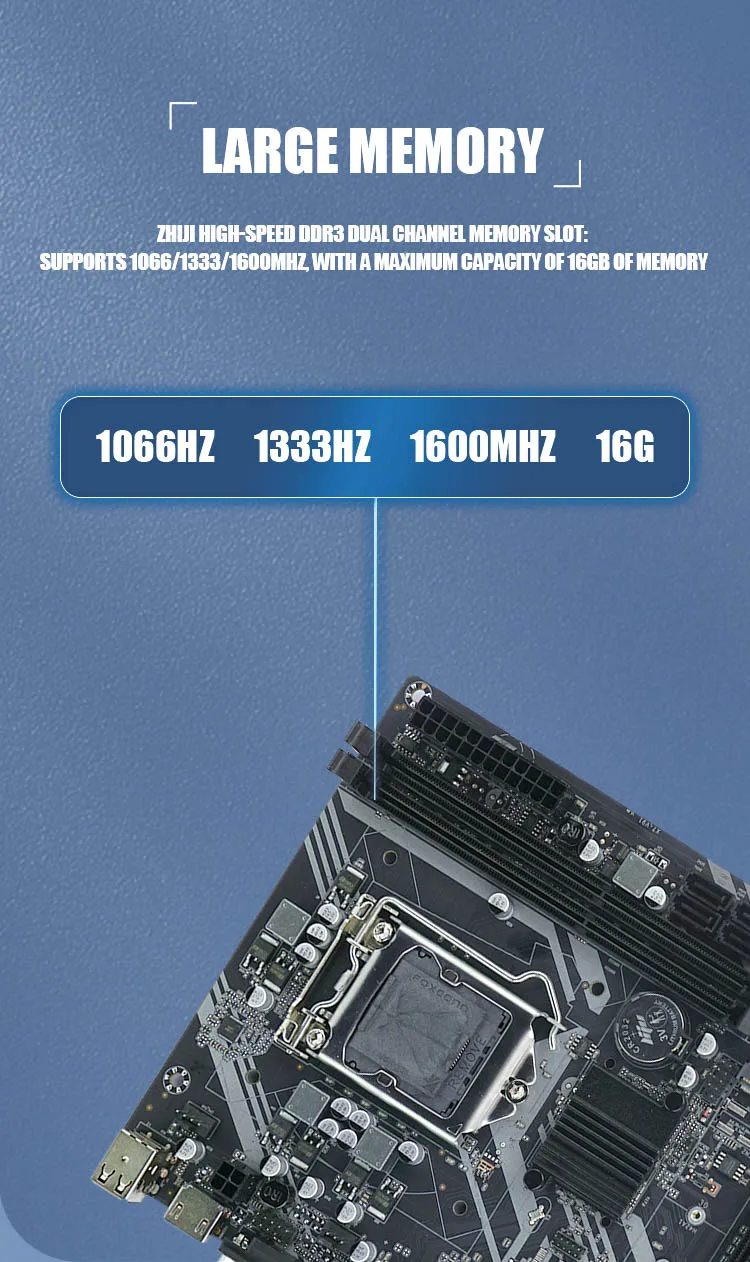 Oem Computer Mother Board Combo 3rd Gen Lga1155 Pc Gaming Mainboard Lga ...