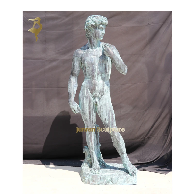 Metal Crafts Life Size Bronze David Statue Brass Statue Of David ...