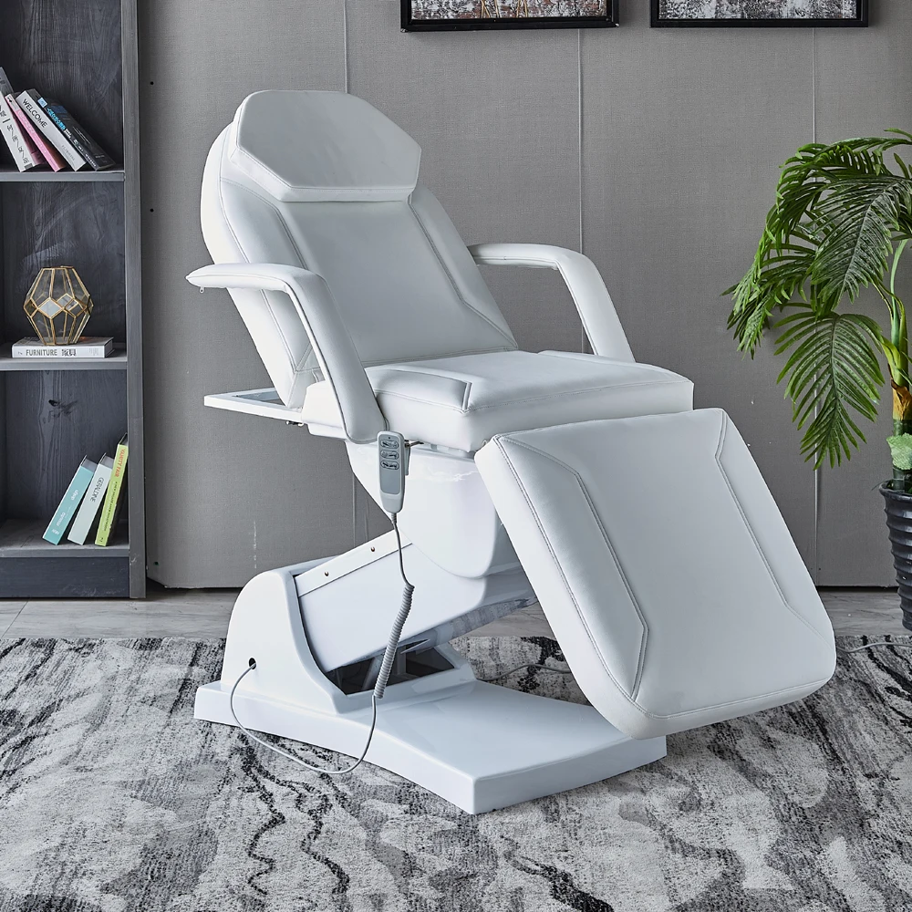 Modern Beauty Salon Furniture Spa Massage Table White Facial Bed ...