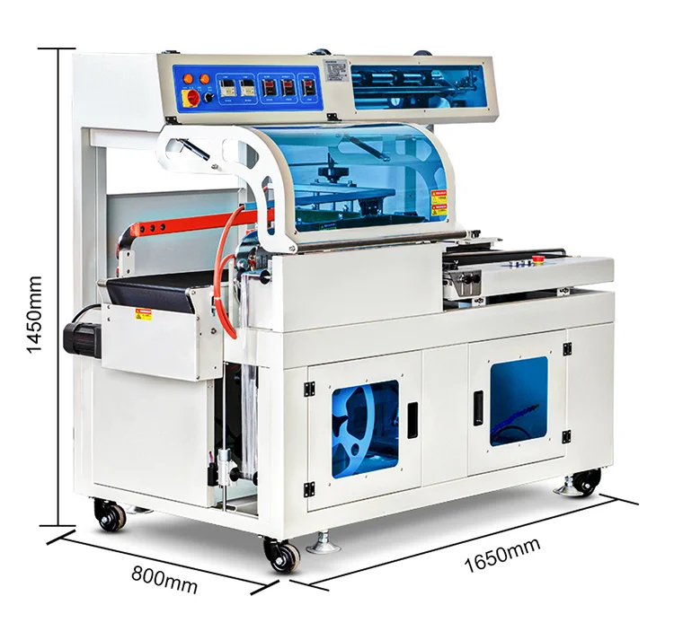 Automatic Film Wrapping Machine Shrink Box Packing Machine Carton Heat ...