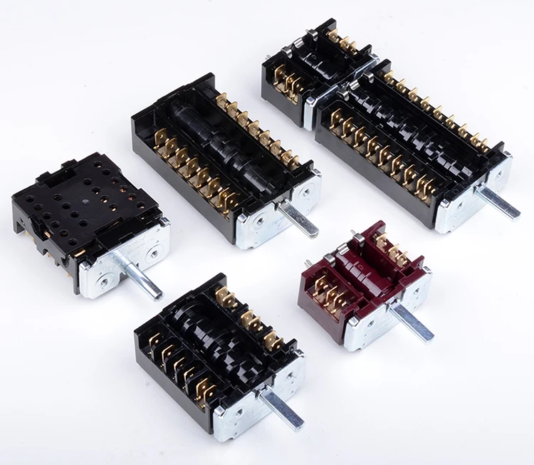 7 Position Oven Rotary Selector/switch 250v SOKEN RT345-1A