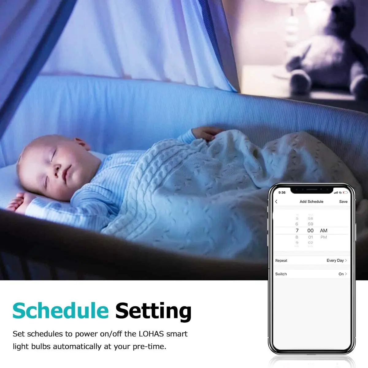 Lohas Rgb Smart Bulbs 2700~6000k 5w E12 E14 Tuya Wifi Downlight Candle ...