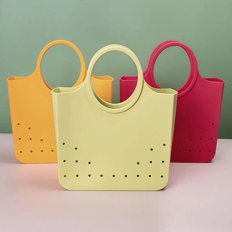 Fashion Women's Tote Handbag Waterproof Silicone Backpack Swim Bags ...