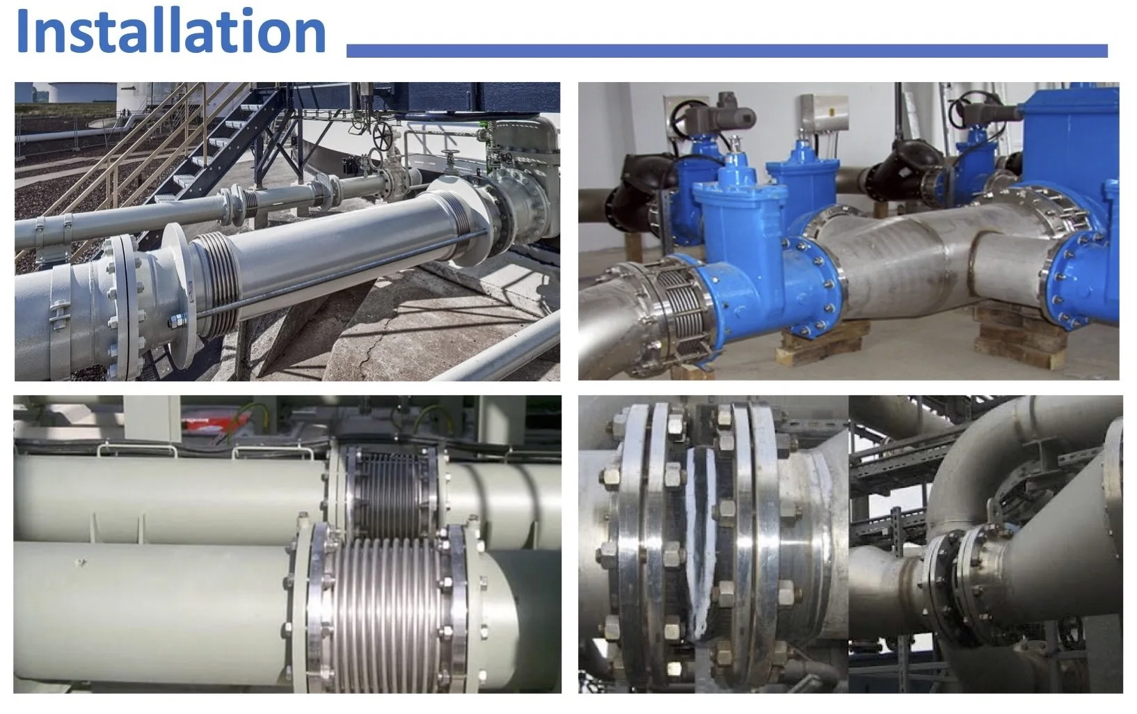 Cheap Factory Flexible Fitting Metal Corrugated Compensator Stainless ...