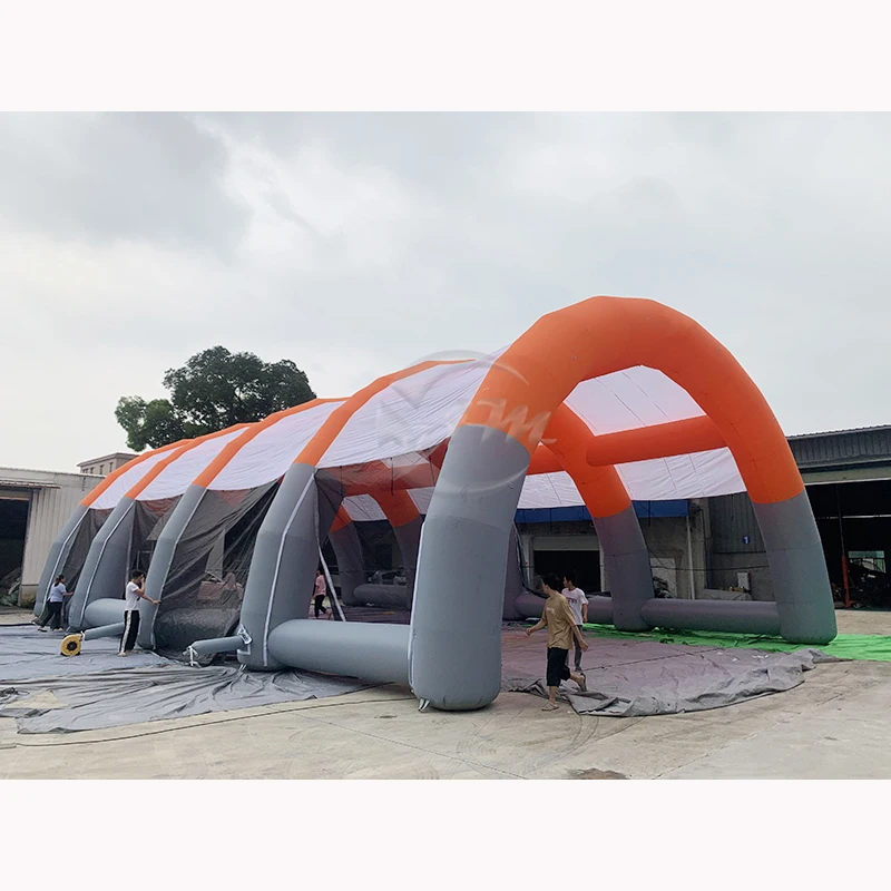 High Quality Huge Tent Inflatable Paintball Bunker Field Shooting Range ...