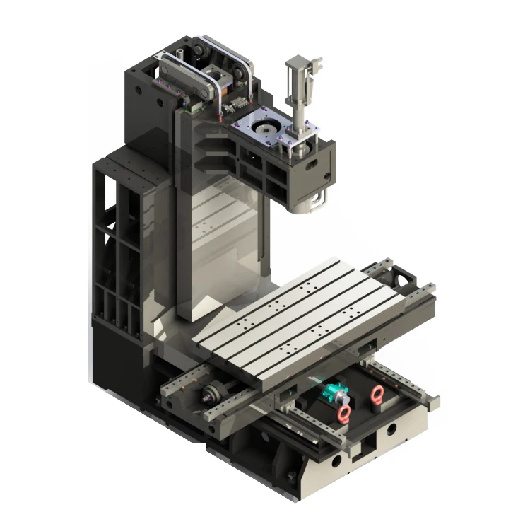 VMC1580 Cnc Vertical Machining Center Frames Cast Iron Vmc Frame ...