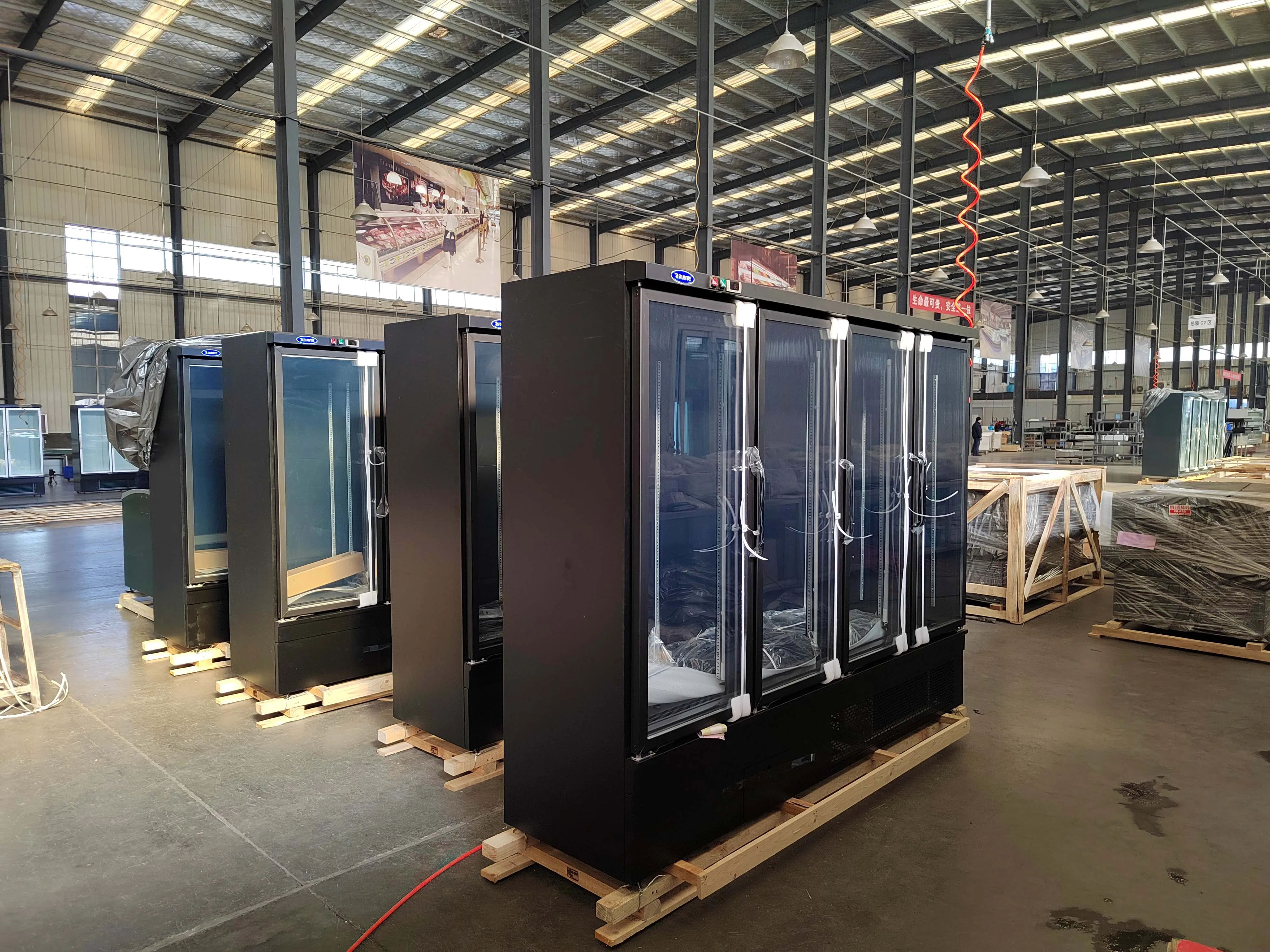 Supermarket Display Fridge Freezer Refrigeration Equipment Display ...