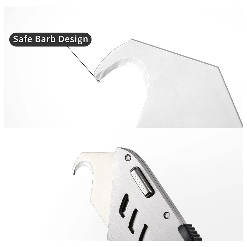 Wholesale SK5 Utility Hook Blades Steel Hook Ox Horn Folding Hook Blade ...