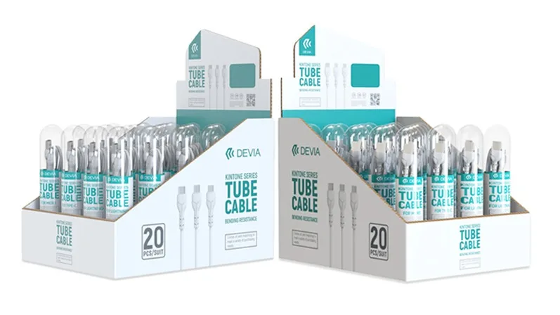 Devia Commonly Used Accessories & Parts Tube Usb Type C To Type C Cable ...