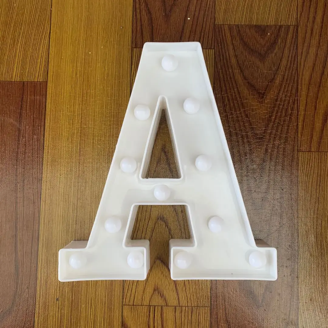 Usb Battery Operated Customized Neon Letter Lights 26 Alphabet Soft ...