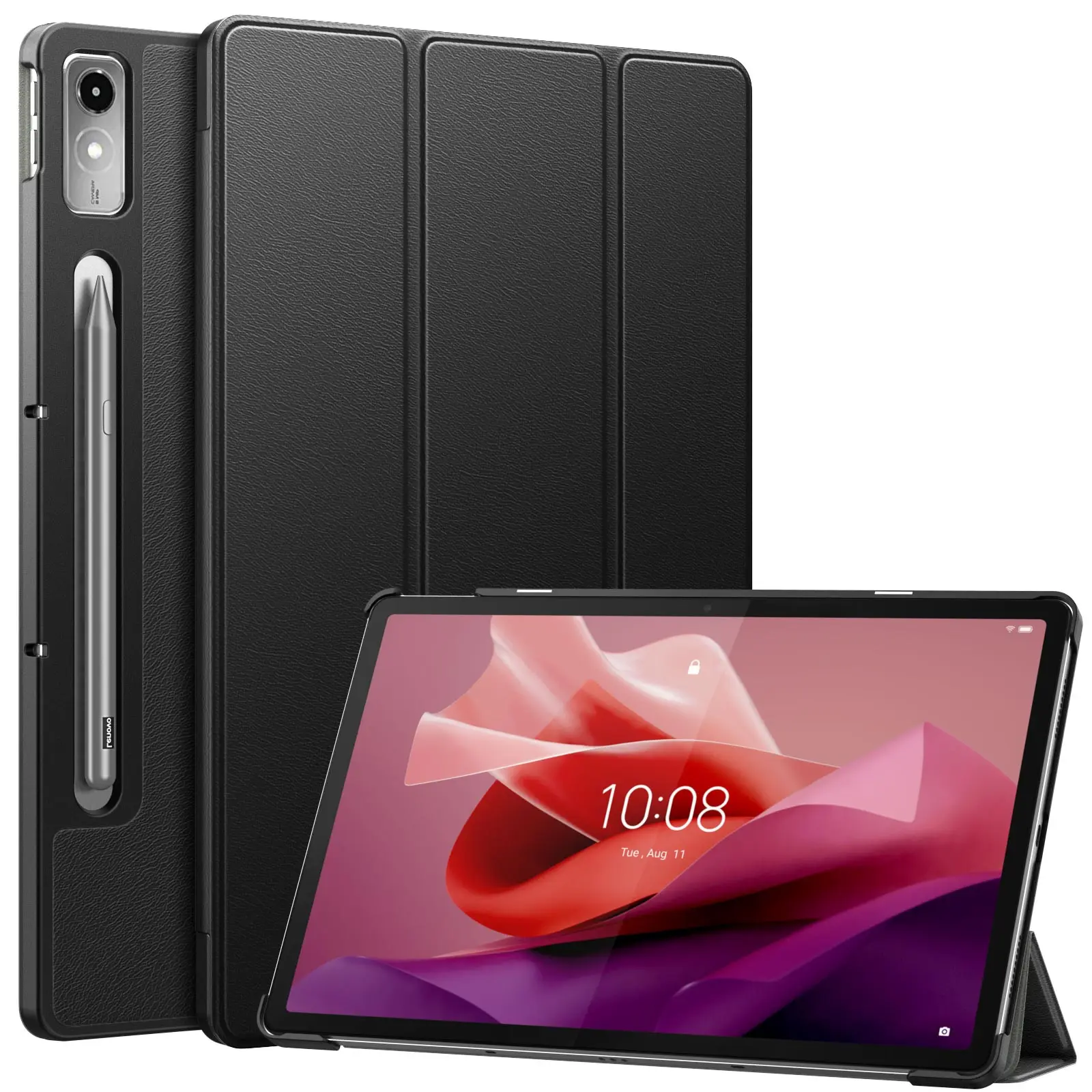 Moko Triple Folding Cover Stable Slim Case Premium Pu Leather Portable ...