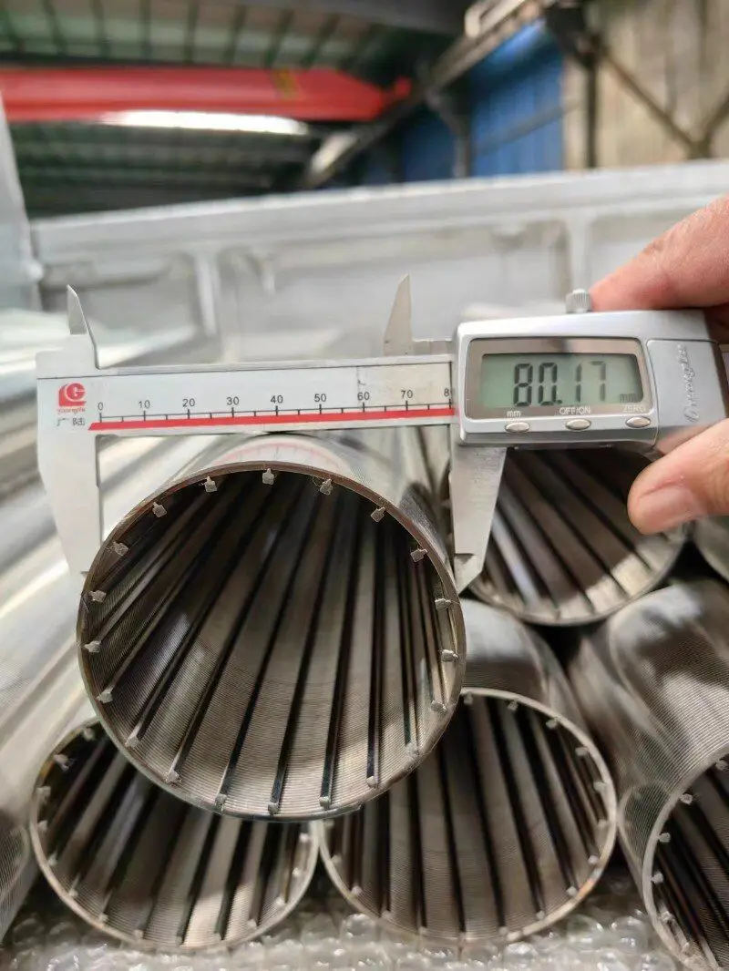 304 316L SS Wedge Wire Screen - Durable Sieve Bends for Aquatics