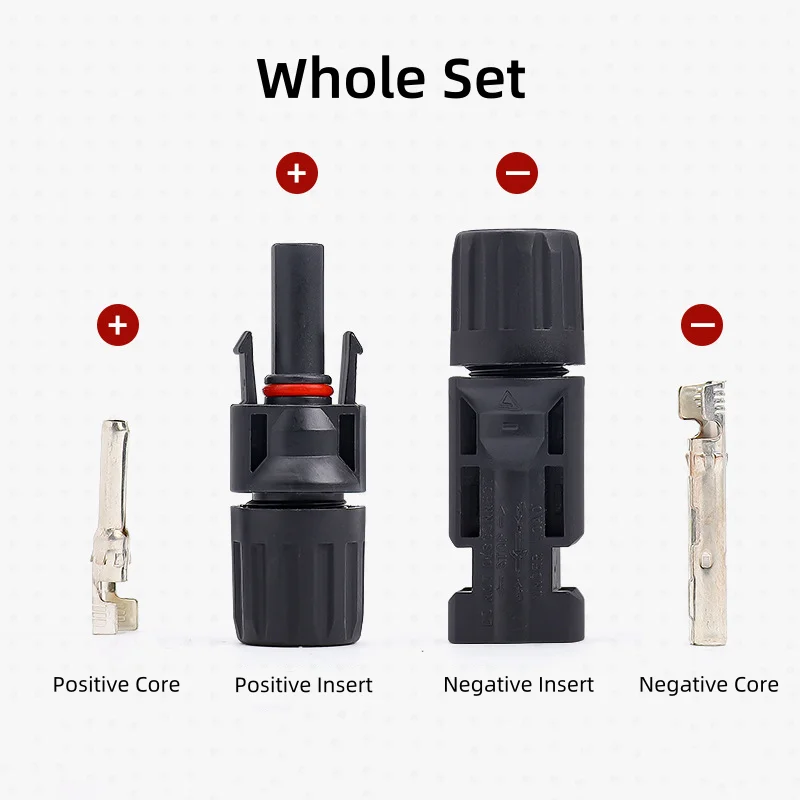 1000v Dc Connector Pv Connector 1000v 45a Mc4 Connector For Solar ...