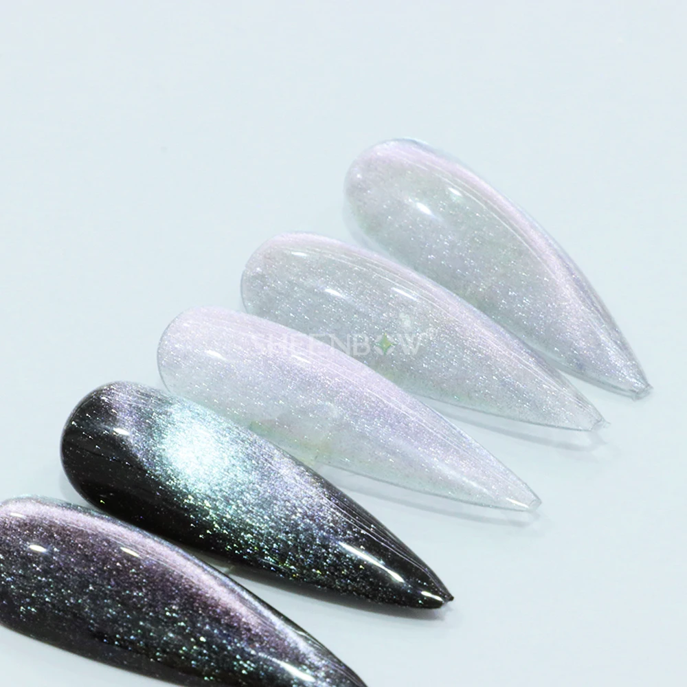 Sheenbow New 2024 Super Silver Blue Color Shifting For Nail Polish 3d ...