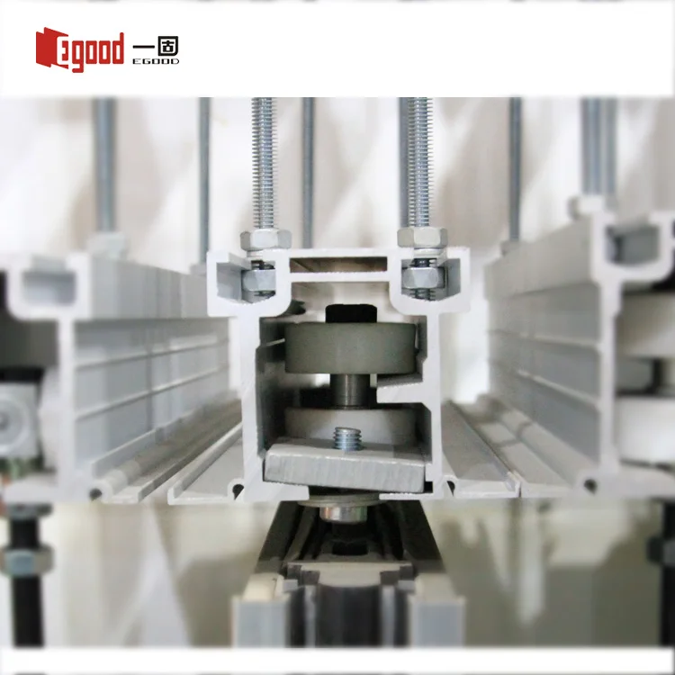 Modern L300 Movable Partition Track System with Wheels for Office Hotel ...