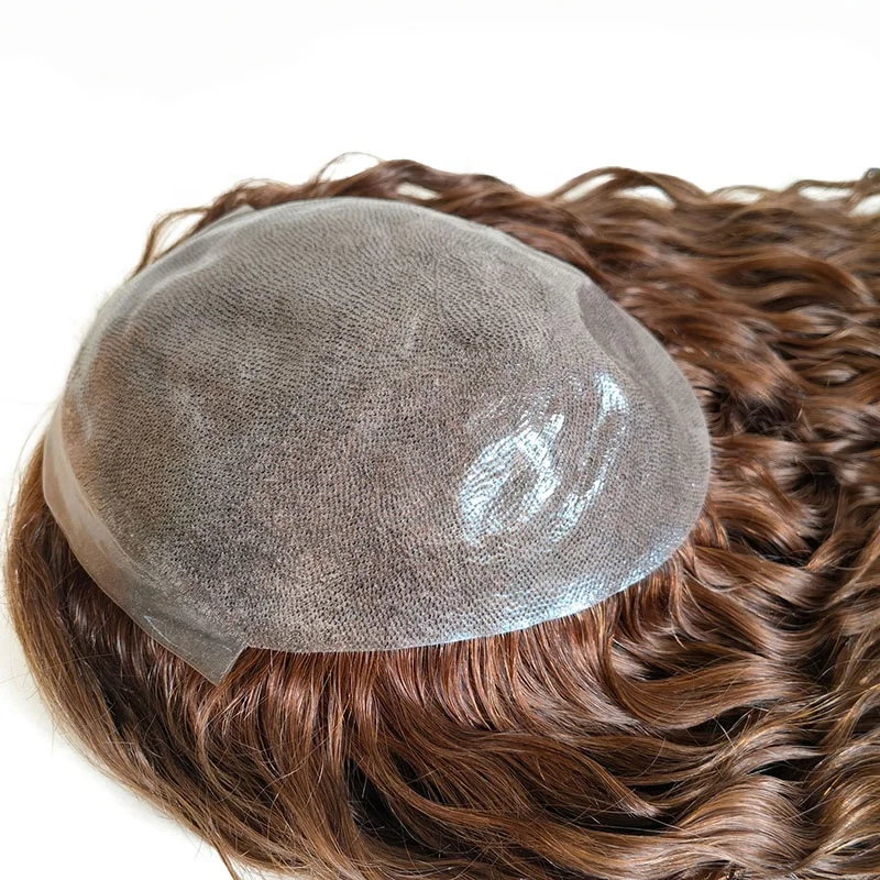 Integration Hairpiece System - Fishnet Swiss Lace Silk Top Base