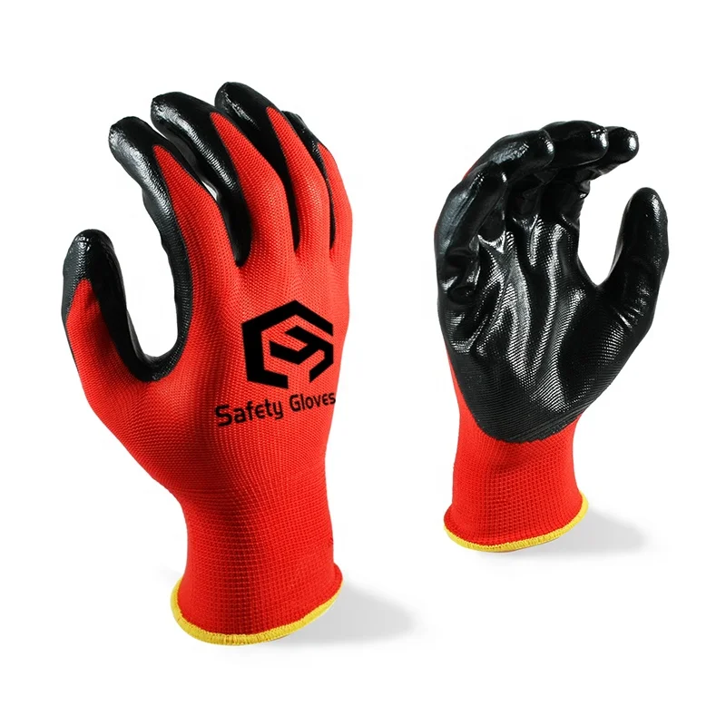 Chuangying Nylon Rubber Coated Safety Hand Hand Protection Hand ...